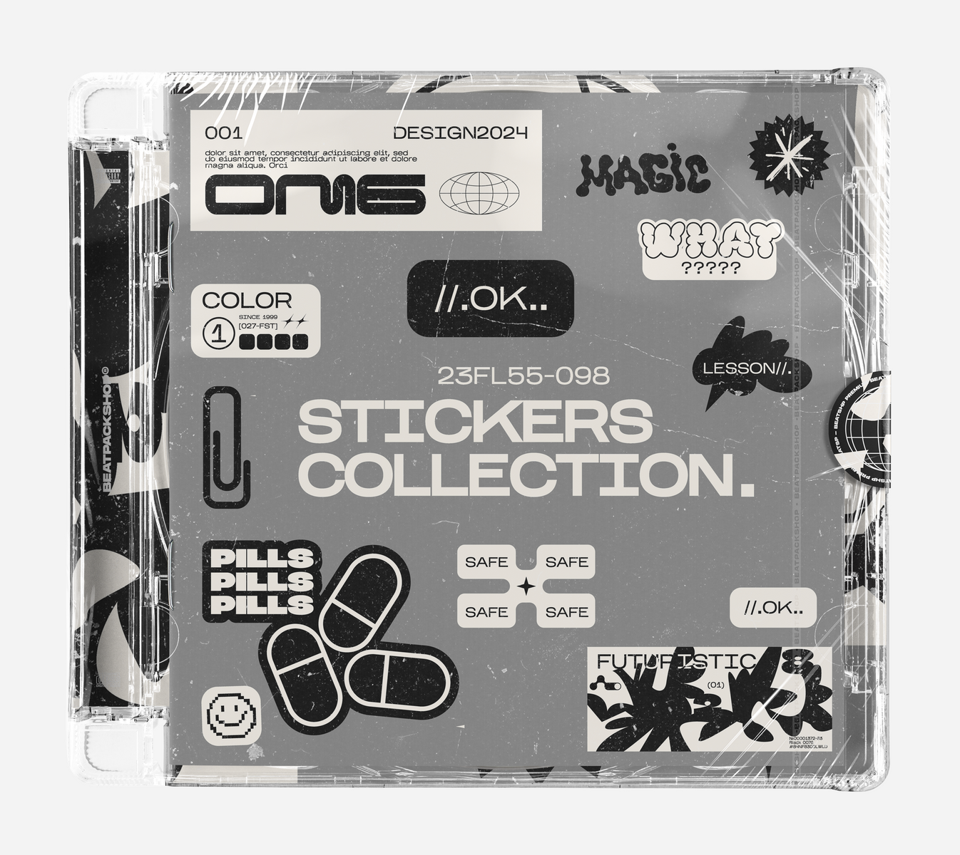 STICKERS - Royalty Free Hyperpop Beat Pack - Beatpackshop